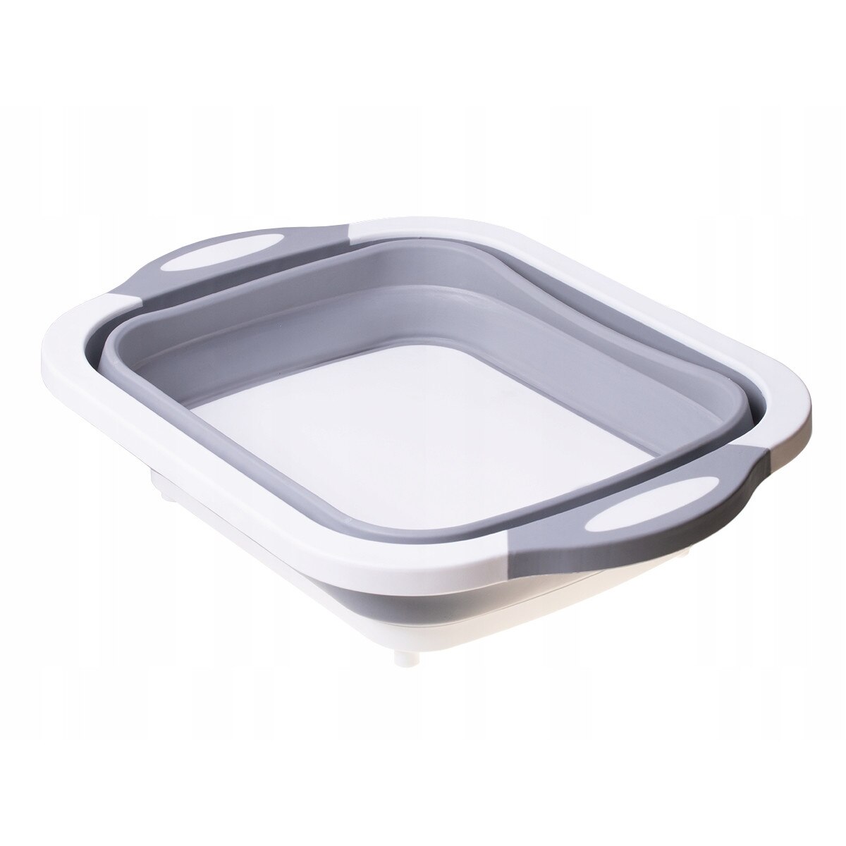Cos pliabil, Silicon, 5 l, Alb/Gri - eMAG.ro