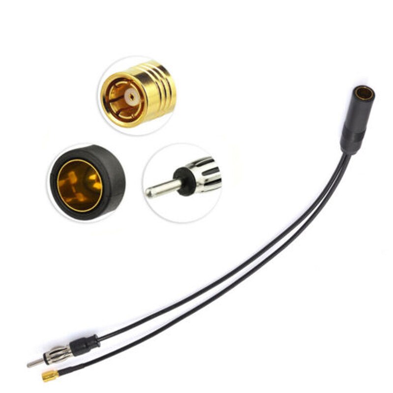 Cablu Adaptor Antena Flexzon Dab FM/AM, Splitter, SMB DAB Auto Radio ...