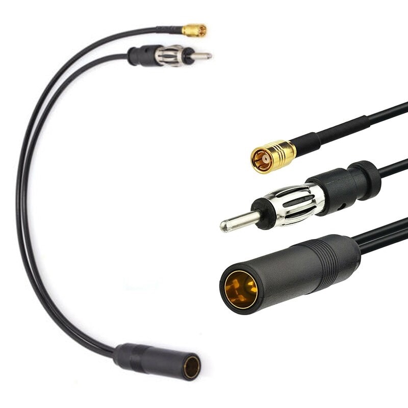 Cablu Adaptor Antena Flexzon Dab FM/AM, Splitter, SMB DAB Auto Radio ...
