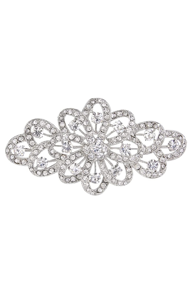 Brosa de dama, 2 pachete, model cu funda, Crystal, Perle, 9.5cmx5.3cm ...