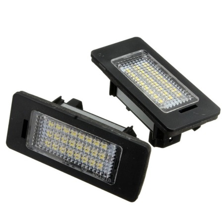 Комплект 2 LED лампи за номера BMW E39, E60, E61, E90, E91, E92, E93, E81, E82, X1/ E84, X5/E70 ...