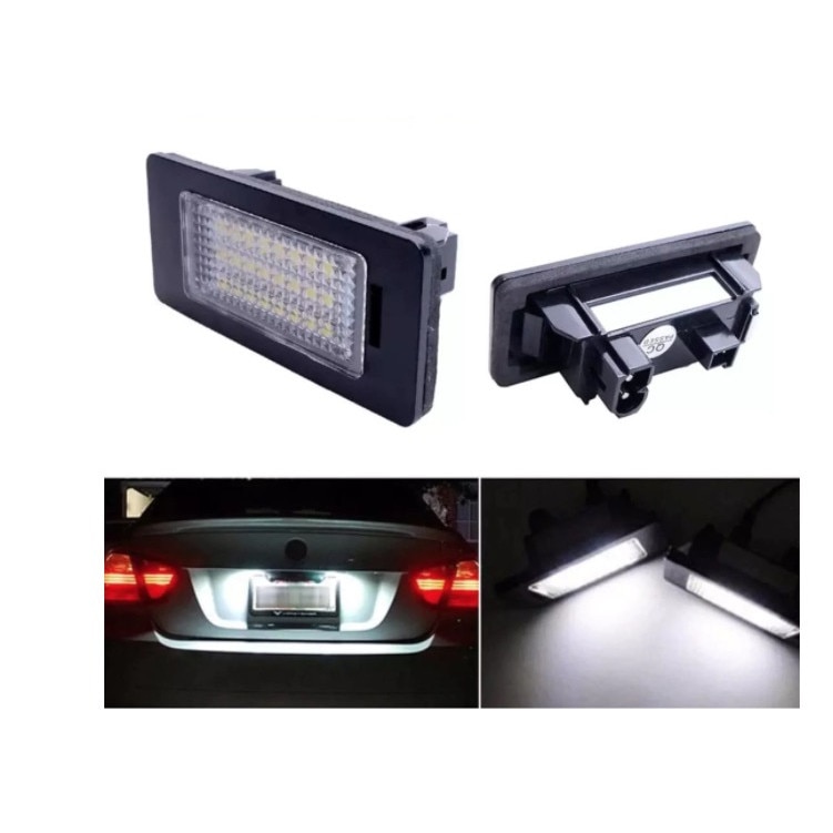 Комплект 2 LED лампи за номера BMW E39, E60, E61, E90, E91, E92, E93, E81, E82, X1/ E84, X5/E70 ...