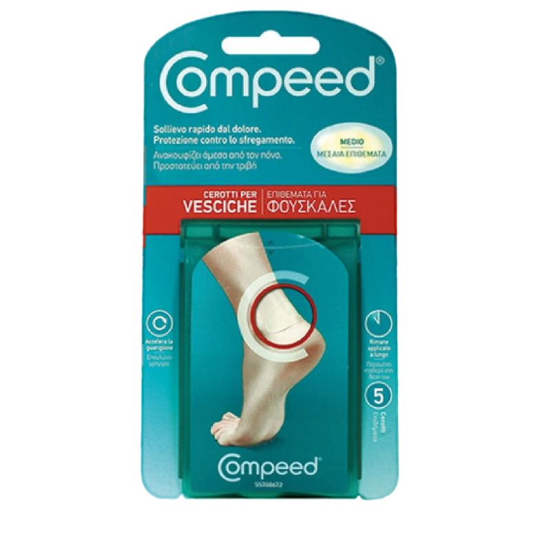 Plasturi medii pentru basici, Compeed Blister, 5buc - eMAG.ro