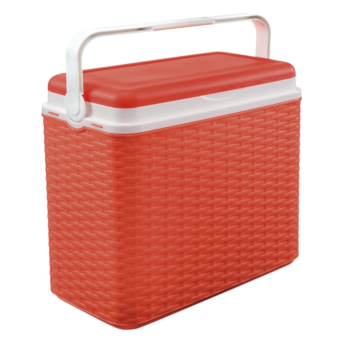 Lada frigorifica Adriatic, 24 l, 40 x 23.6 x 37.5 cm, Portocaliu / Alb ...