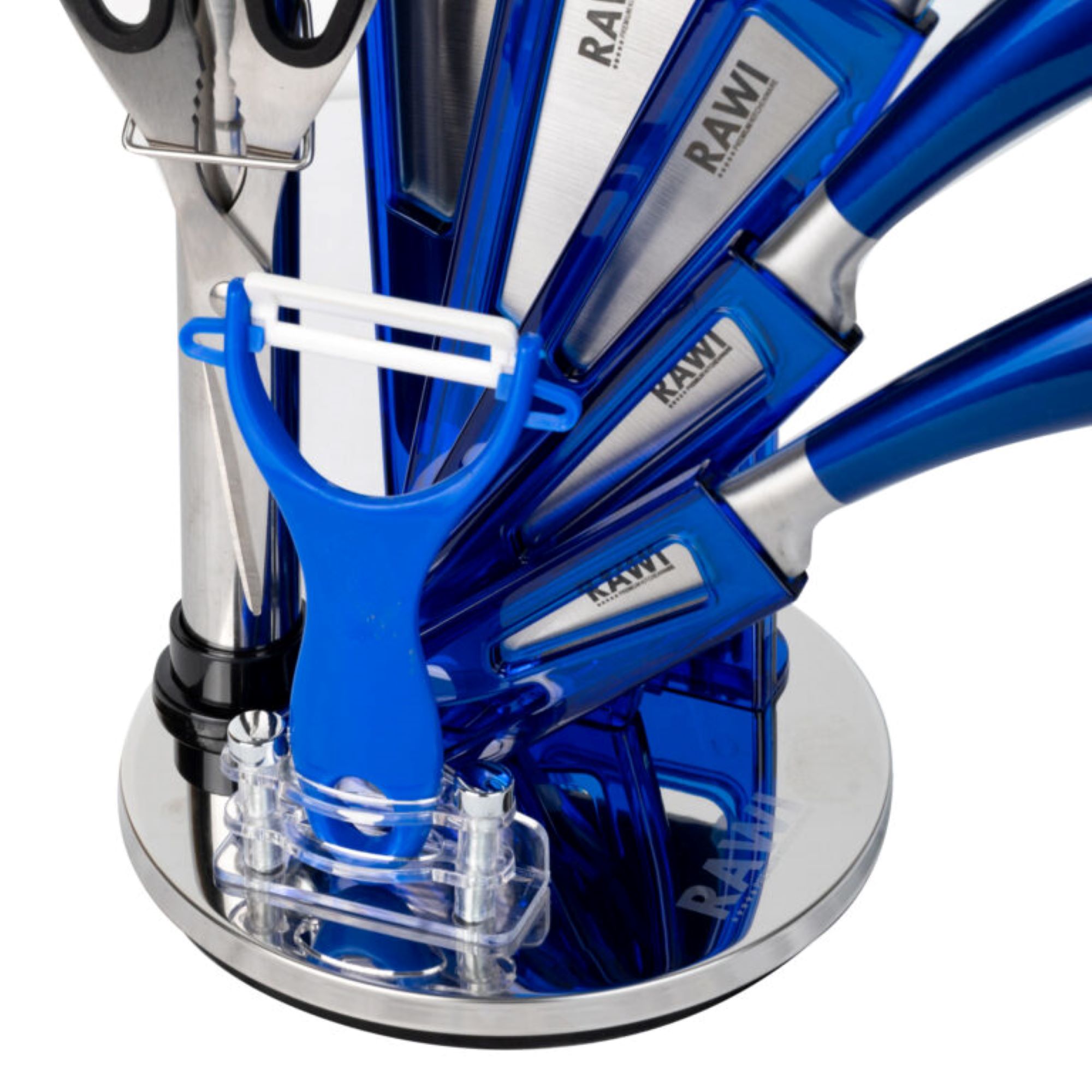 Set cutite profesionale Rawi High-Quality din inox turnat, 9 piese ...