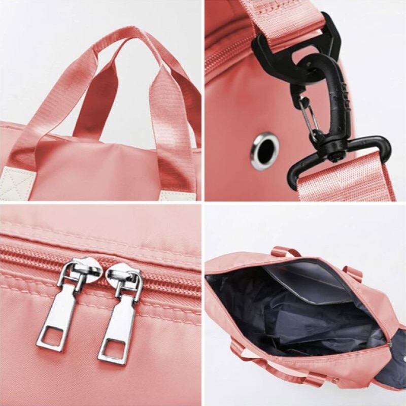 Geanta sport pentru sala, impermeabila, cu compartiment pentru ...