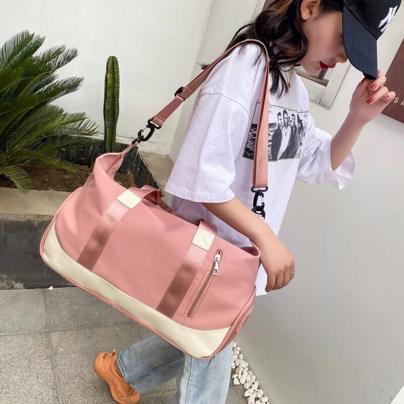 Geanta sport pentru sala, impermeabila, cu compartiment pentru ...