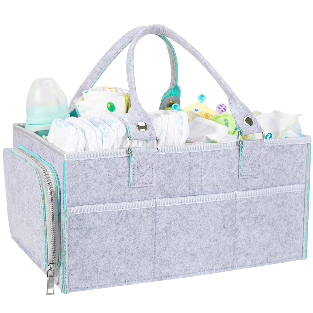 Geanta organizator scutece si accesorii copii/bebelusi, Quasar & Co ...