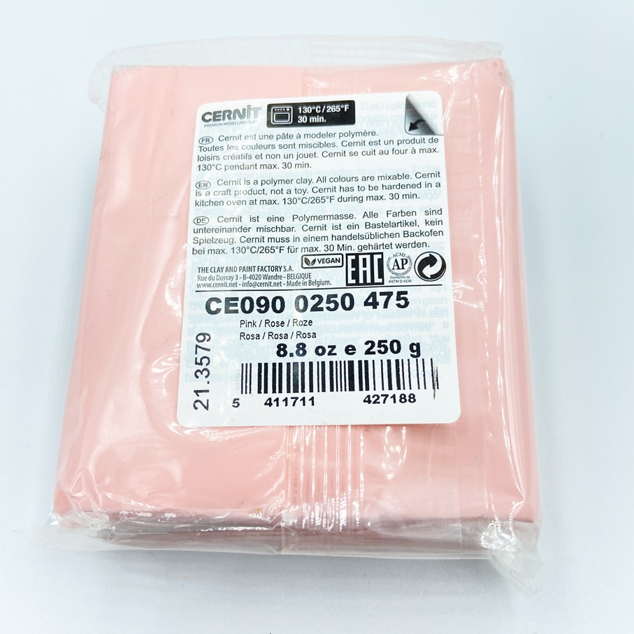 Lut polimeric Cernit, Number One, Roz 475, 250 g - eMAG.ro