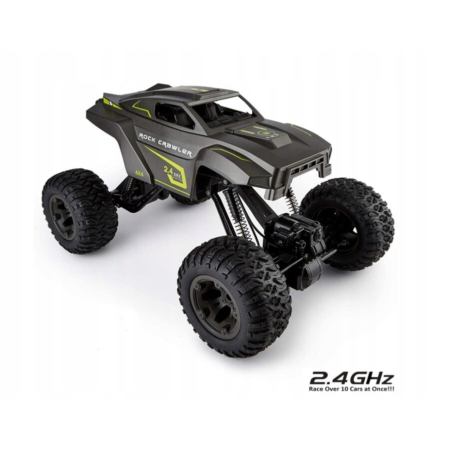Magboss RC Car, Crawler Monster Truck, 2,4 GHz, 1:10, пластмаса, черен ...