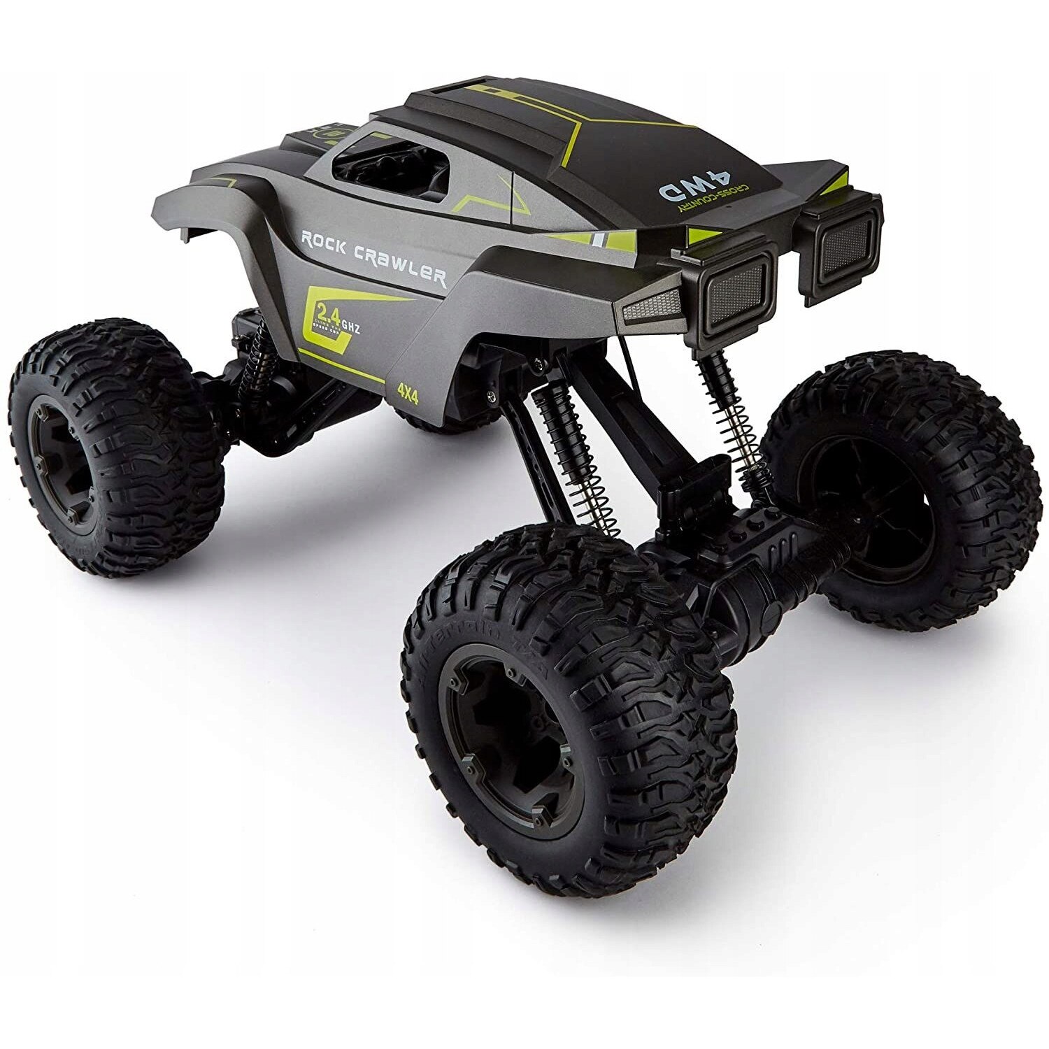 Magboss RC Car, Crawler Monster Truck, 2,4 GHz, 1:10, пластмаса, черен ...