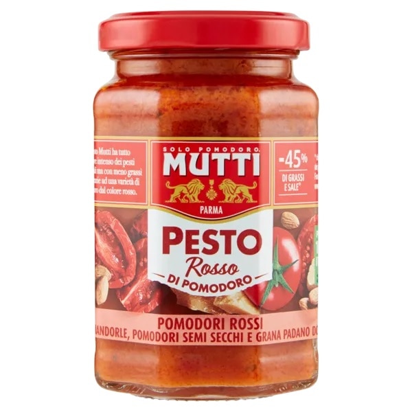 Paradicsomos pesto szósz, Mutti, 180 g - eMAG.hu