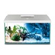 Set acvariu complet Leddy 40, Aquael, 41 x 25 x 25cm, LED 7W, 25L, Alb ...
