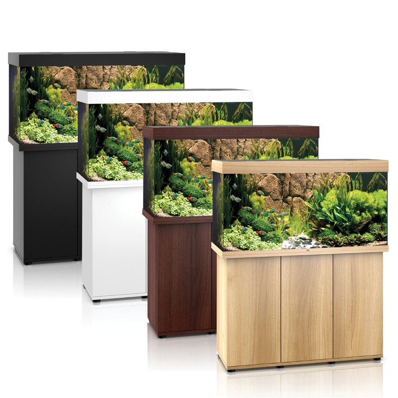Acvariu cu dulap Rio 350, Juwel, LED, 121 x 51 x 66cm, 350L, Alb - eMAG.ro