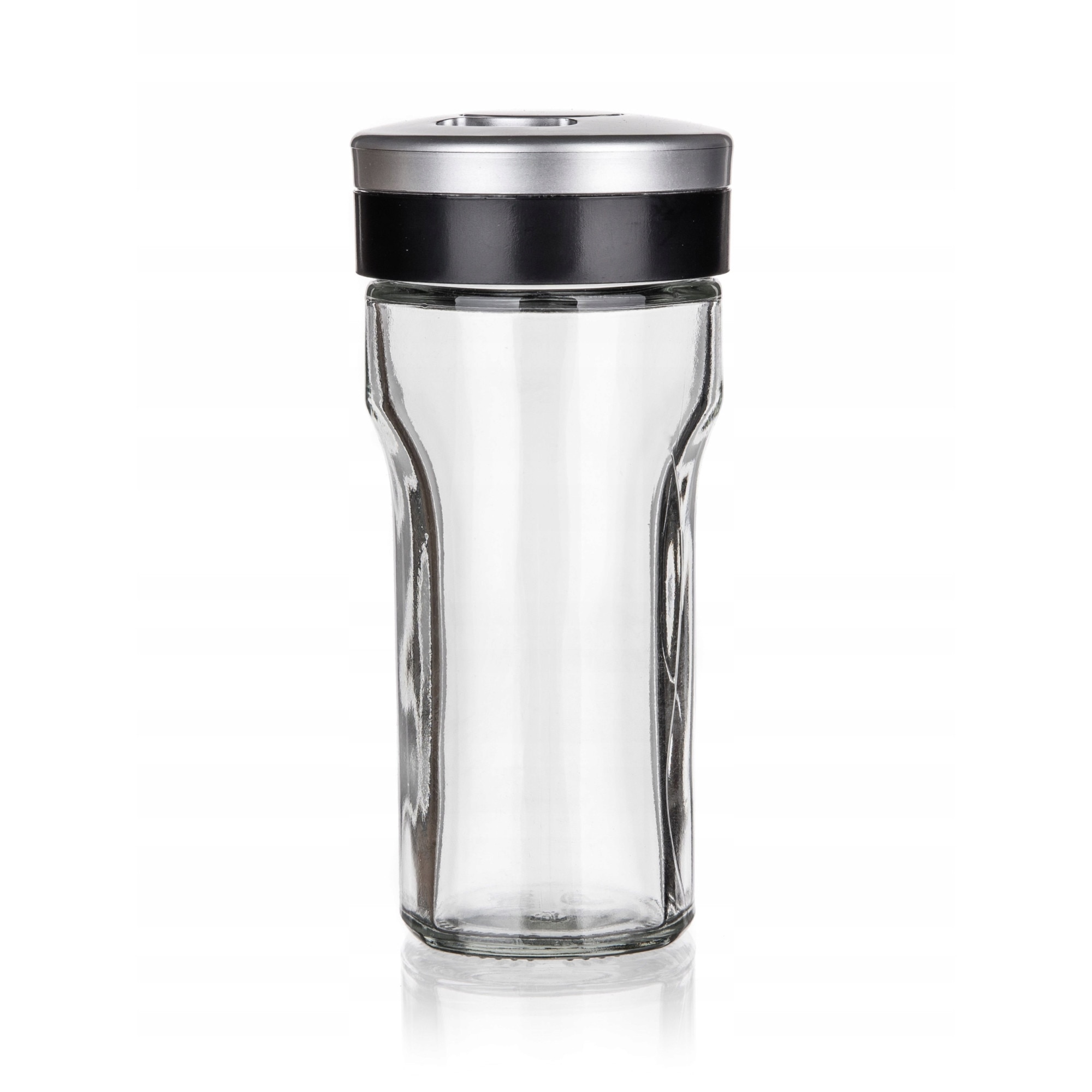 Recipient condimente, Banquet, Plastic/Sticla, 80 ml, Argintiu - eMAG.ro