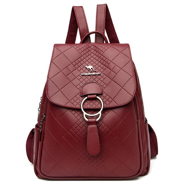 Rucsac de dama, Freeland B869, Visiniu - eMAG.ro