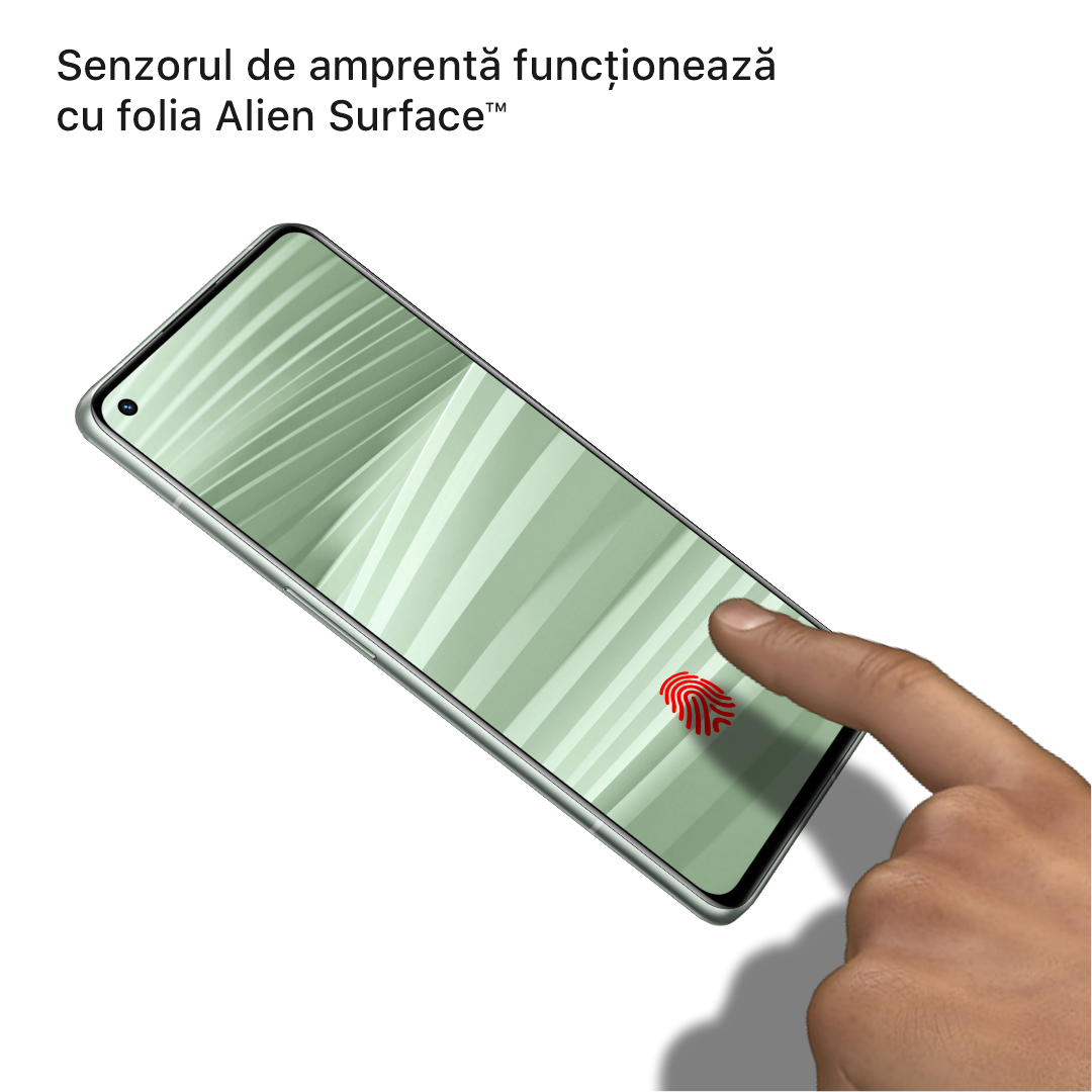 Folie Alien Surface, pentru Realme GT2 (Paper White, Paper Green ...