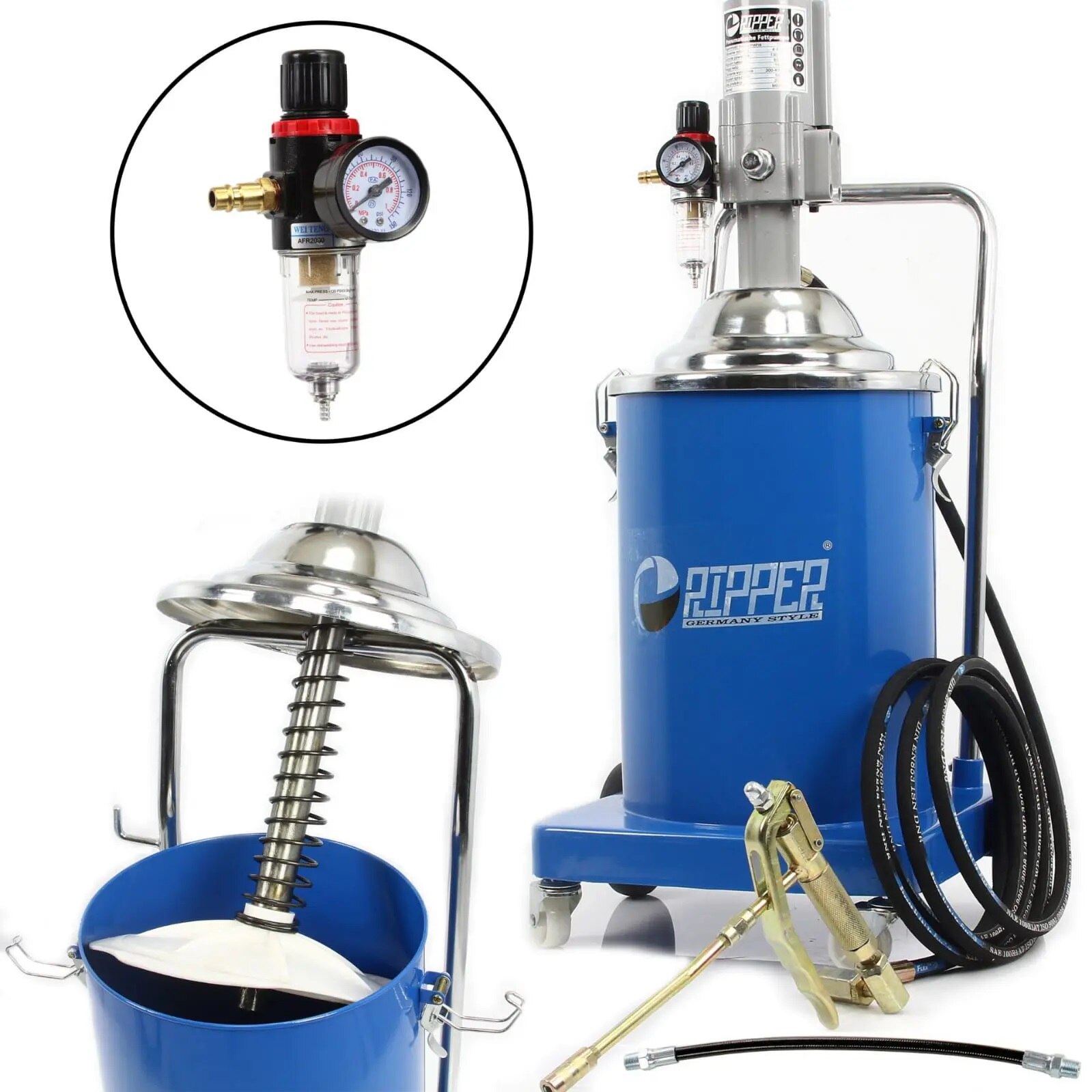 Gresor pneumatic 17 L, Ripper EBN88205 - eMAG.ro