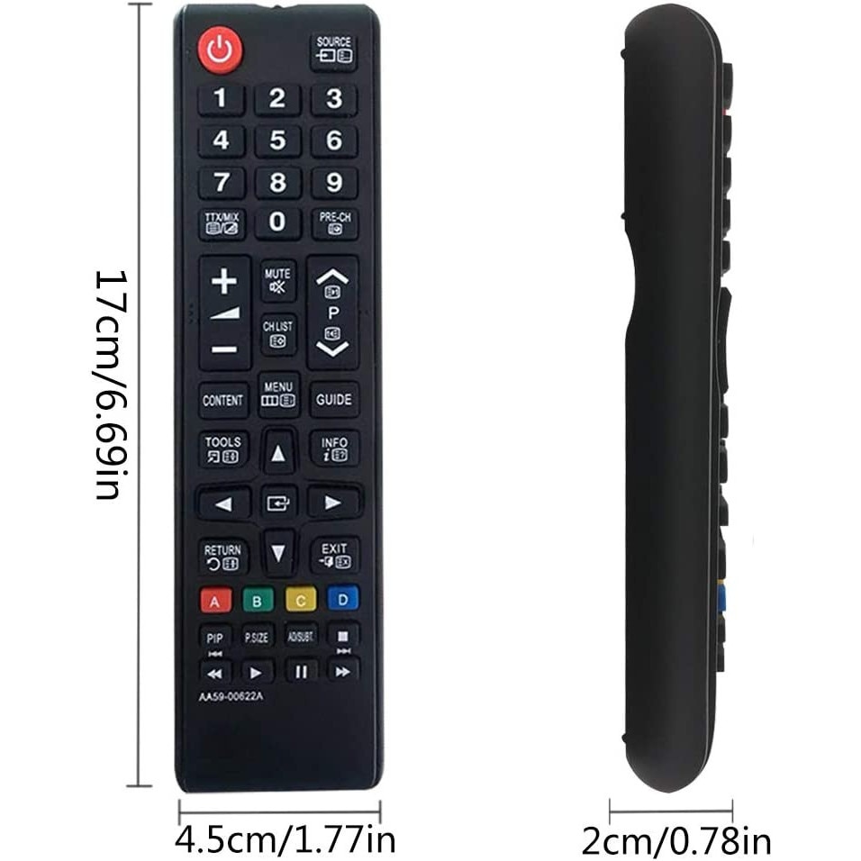 Telecomanda Smart Samsung AA59-00622A Siumal, plastic, negru, 17 x 4,5 ...