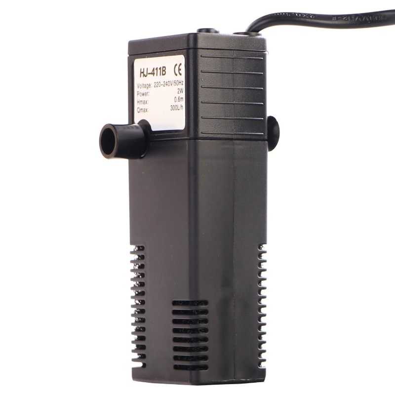 Filtru intern pentru acvariu, SunSun, 300 l/h, Negru - eMAG.ro