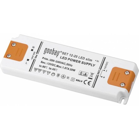 Sursa pentru iluminat LED 12V 15W 1250 mA 103x35.5x16 mm - eMAG.ro