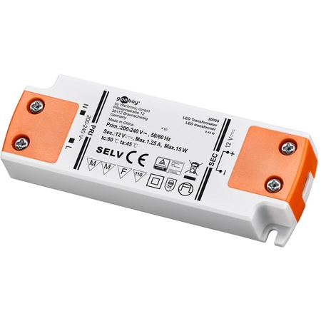 Sursa pentru iluminat LED 12V 15W 1250 mA 103x35.5x16 mm - eMAG.ro