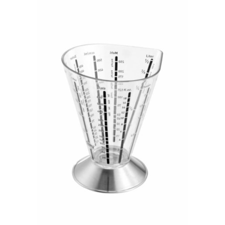 Pahar gradat 1000 ml Gefu, inox, plastic -144605 - eMAG.ro
