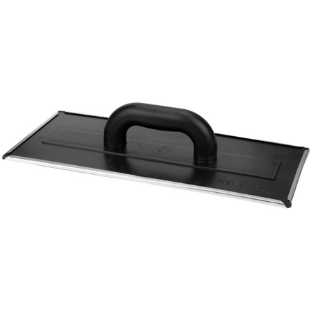 Drisca pentru pereti, Bauhus, Metal, 40x18 cm, Negru/Argintiu - eMAG.ro