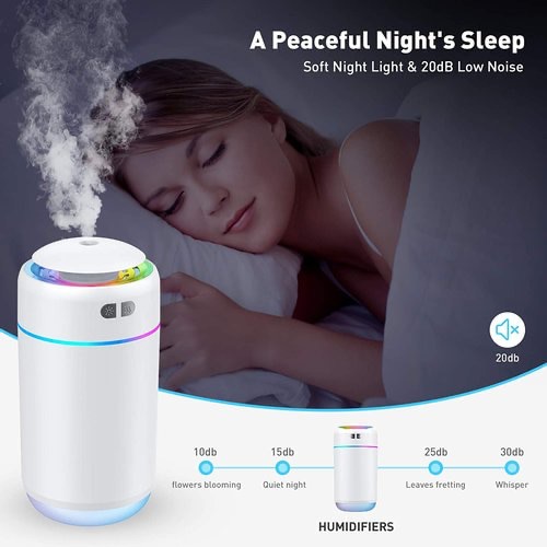 Umidificator de aer, DEKA Bloom, aromaterapie pentru casa/masina ...