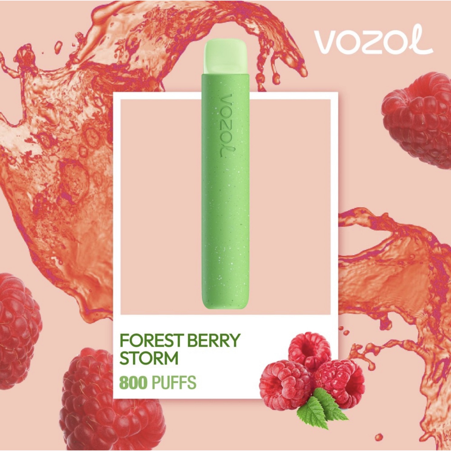 Eldobható elektronikus cigarettakészlet, VOZOL STAR - Forest Berry ...