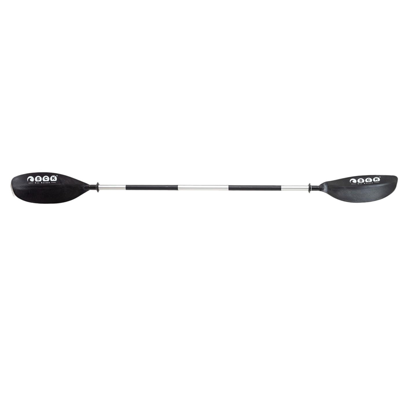 Padela caiac reglabila, SCK, Aluminiu, 219cm, Negru - eMAG.ro