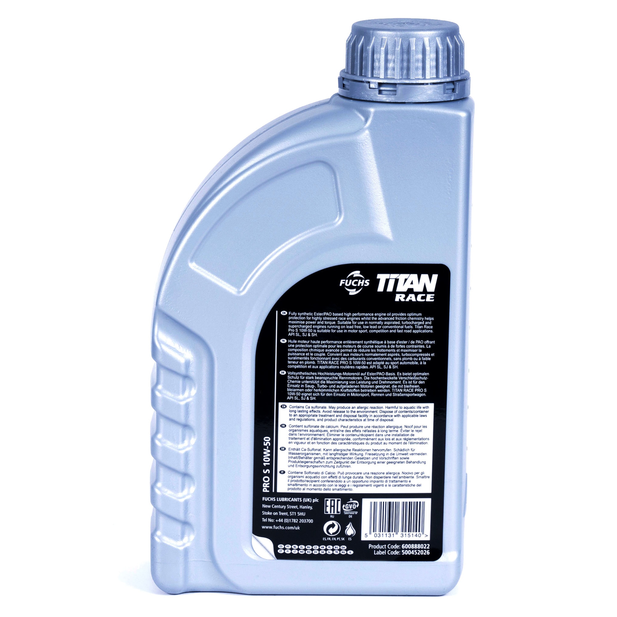 Ulei motor, Fuchs Titan Race Pro S 10W50, 1 l - eMAG.ro