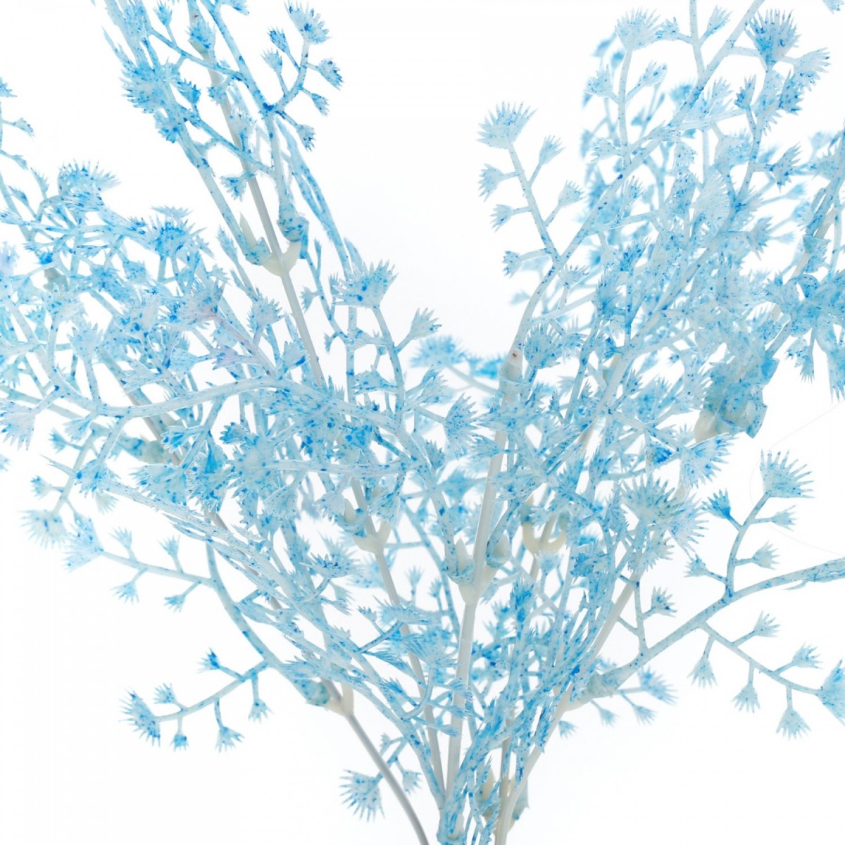 Frunze decor artificiale, PAMI, F1021-126, 30 cm Bleu - eMAG.ro