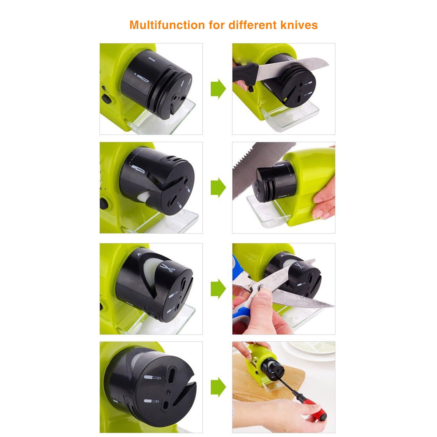 Dispozitiv electric pentru ascutit cutite/surubelnite/foarfece, Zola ...