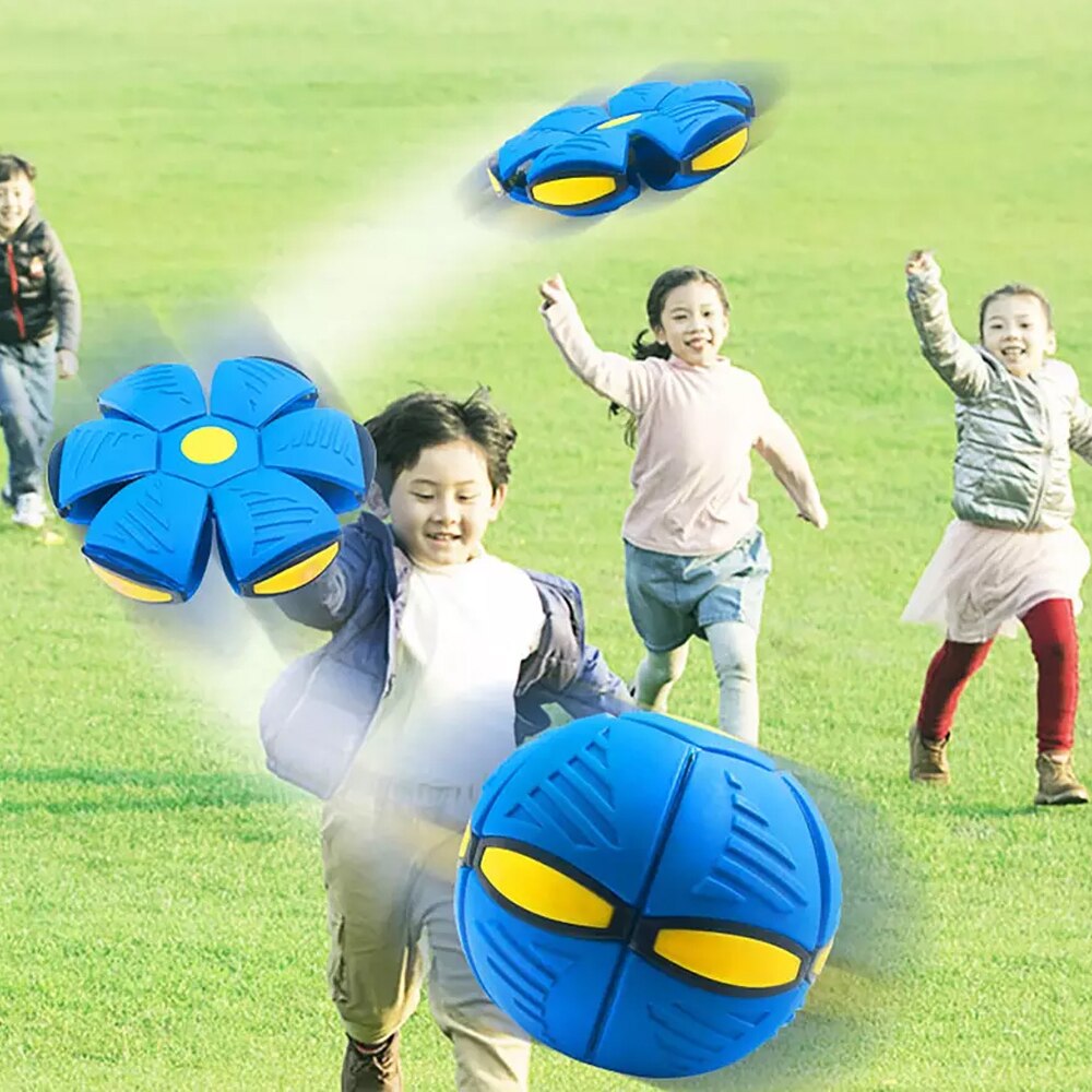 Minge Interactiva Flat Ball Zenuk - Transformabila, Disc Zburator ...