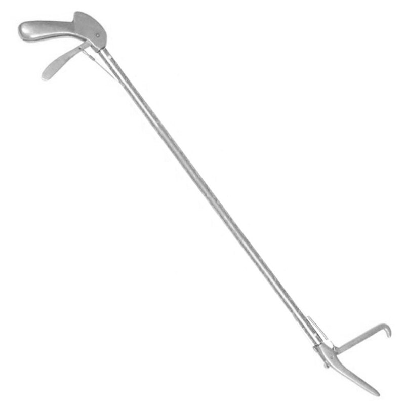 Cleste metalic prindere serpi Repti-Zoo, 100 cm, Argintiu - eMAG.ro