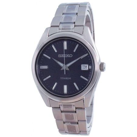 Мъжки часовник Seiko, Titanium, SUR373P1 - eMAG.bg