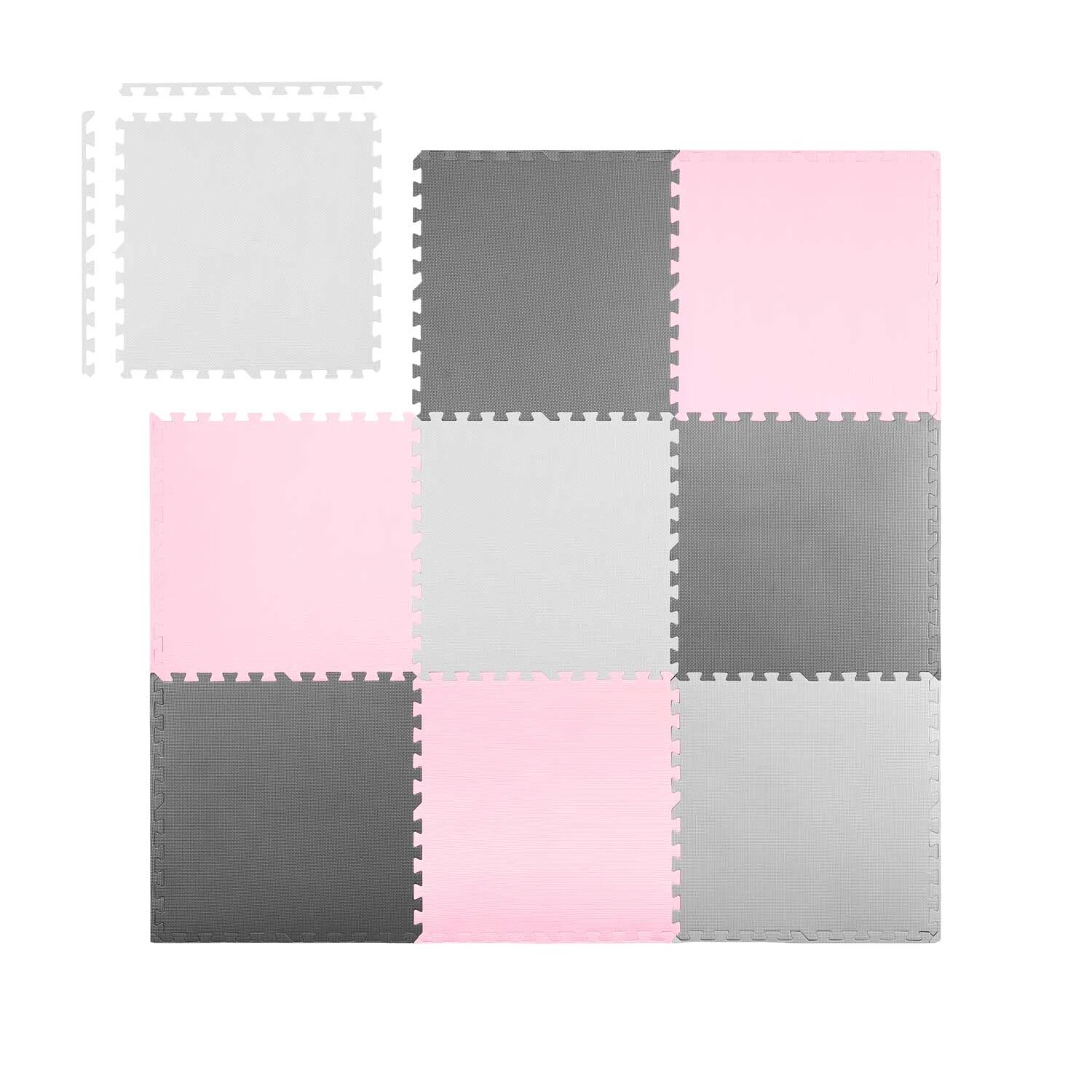 Covoras copii, spuma, tip puzzle, usor de curatat, design modern ...