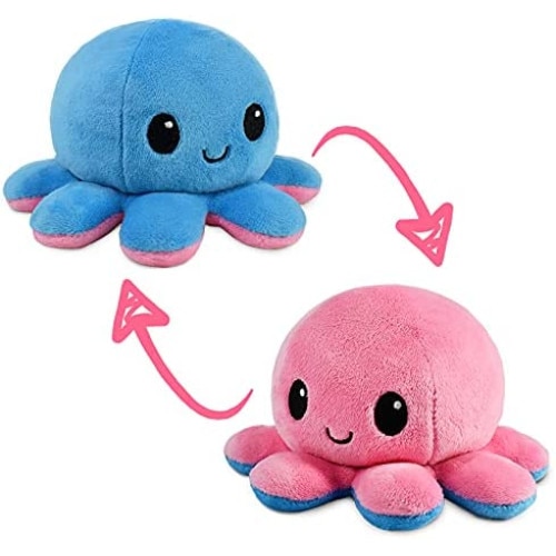 Caracatita Reversibila Din Plus, HYT ®, Cu O Fata Fericita Si Una ...