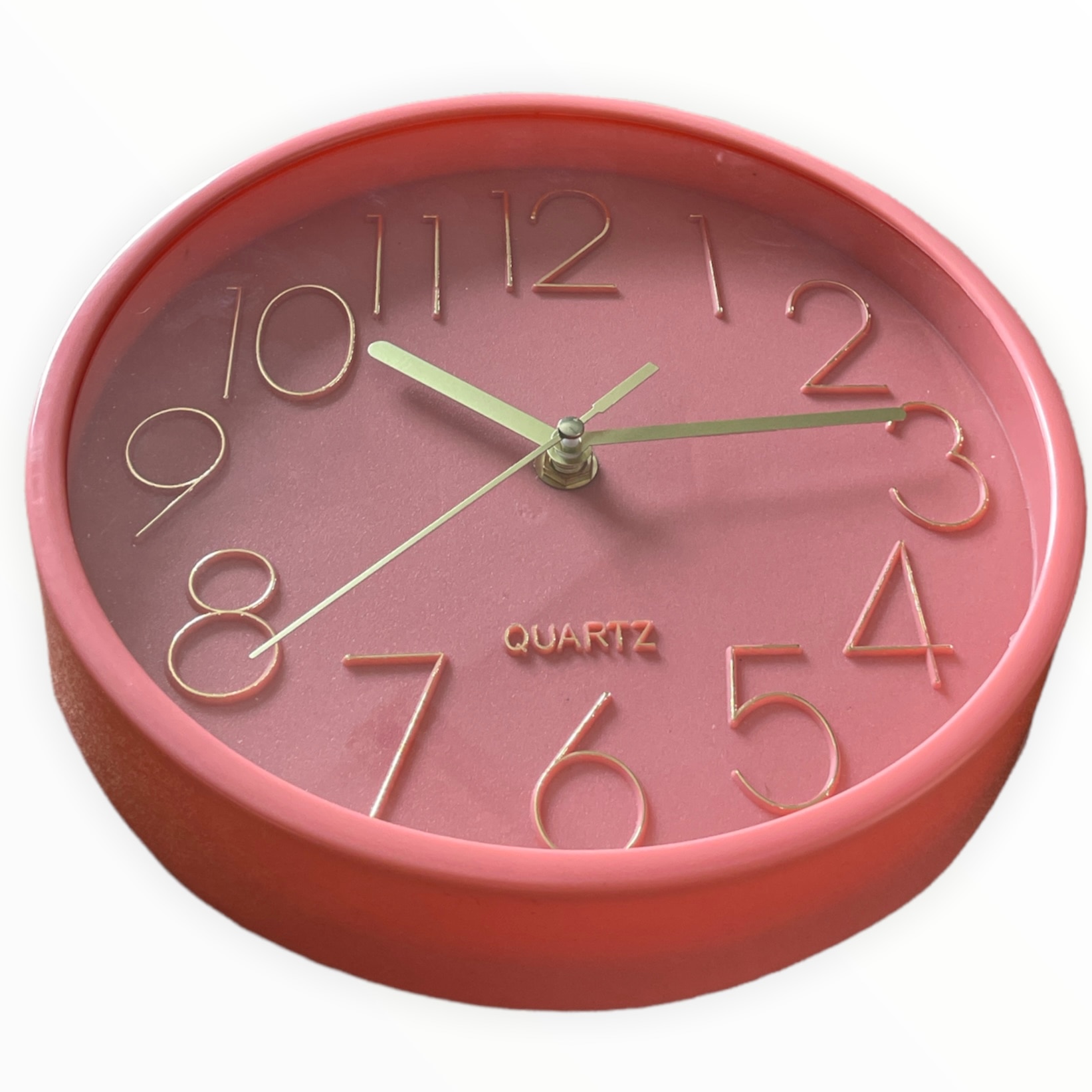 Ceas de perete, roz, 548, 22 cm - eMAG.ro