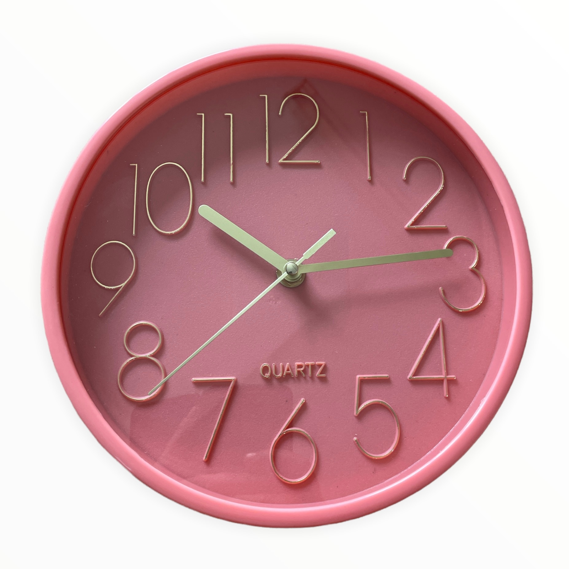 Ceas de perete, roz, 548, 22 cm - eMAG.ro