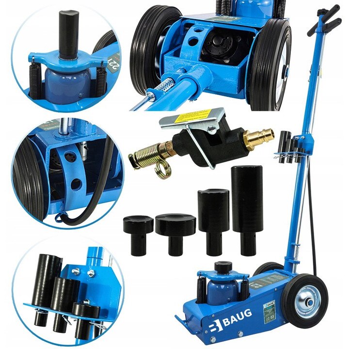 Cric hidraulic auto actionat pneumatic 22 tone - eMAG.ro