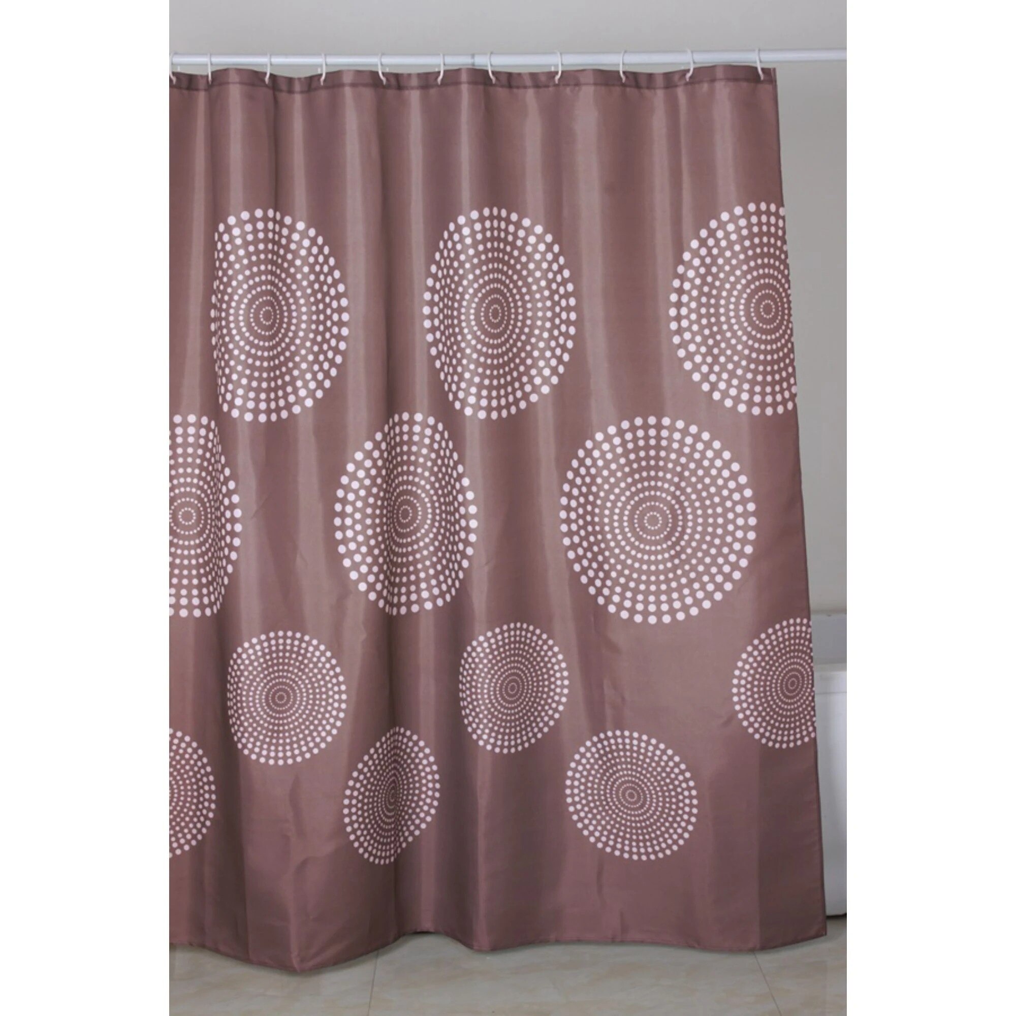 Perdea dus Layla, din poliester, 180 x 200 cm, mov - eMAG.ro