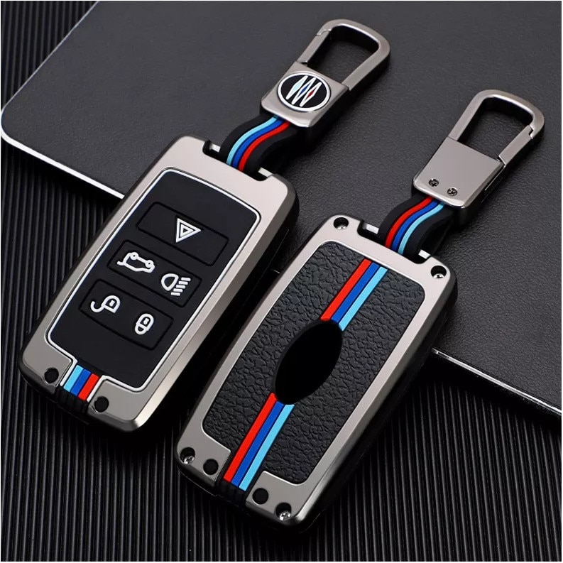 Метален калъф за ключ за Land Rover Range Rover Discovery 4 LR4 Jaguar ...