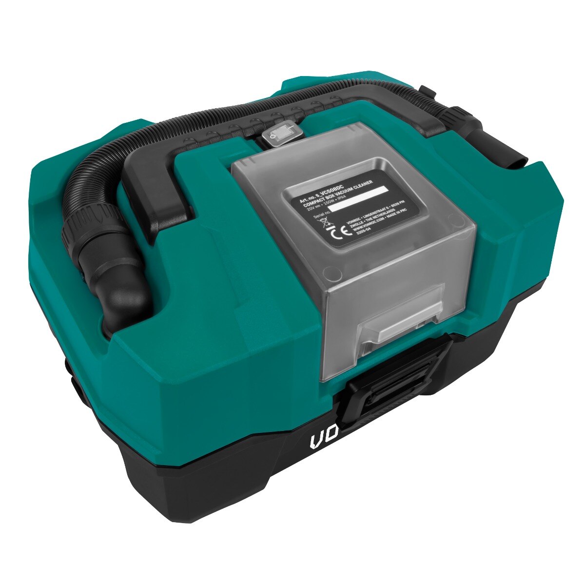 Aspirator portabil, VONROC, S3_VC508DC, 20V, cu 1 baterie de 4.0Ah si ...