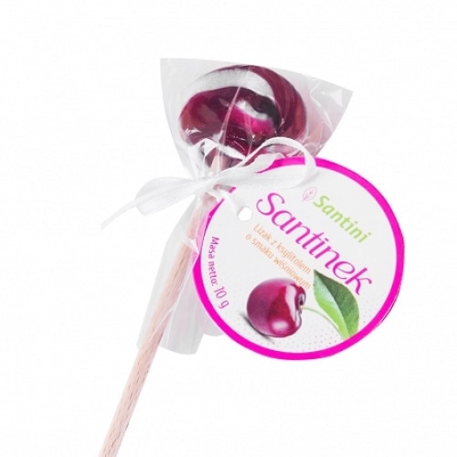 Acadea cu cirese Santinek, Santini, Fara zahar, 1buc, 10 g - eMAG.ro