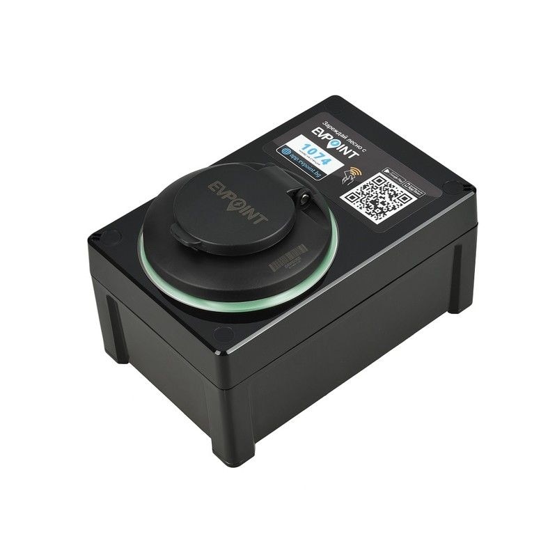 Станция за зареждане на електрически автомобил EVPoint 7.4 kW, контакт Тип 2, OCPP, GSM, LAN, Wi ...