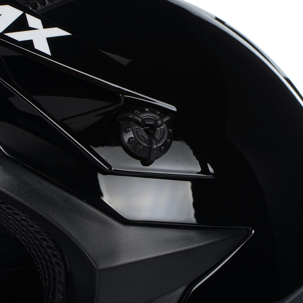 Casca moto Imx Fmx enduro, Protectie UV, Off-Road, Alb si Negru, XL 61 ...