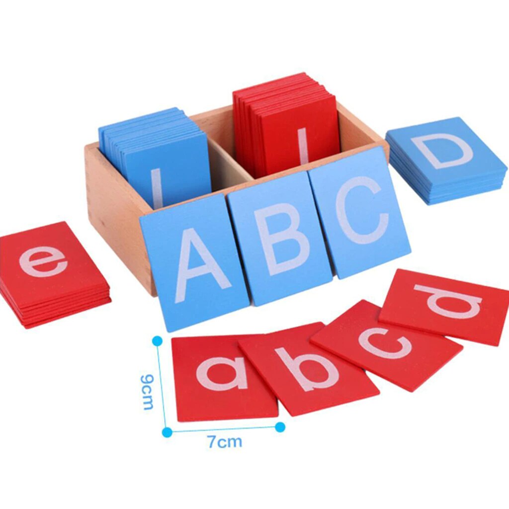 Joc Educativ Montessori cu Litere Senzoriale - eMAG.ro