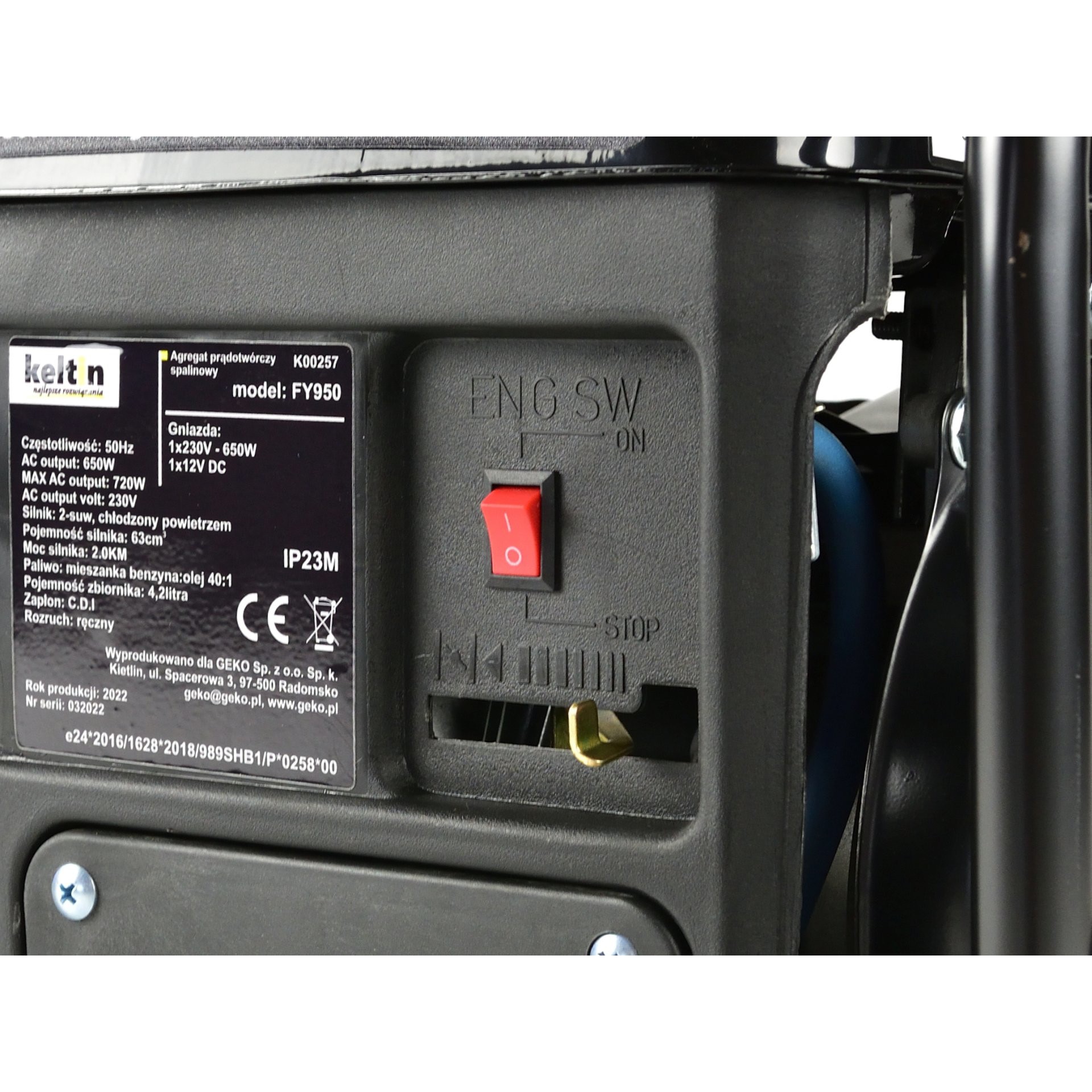 Benzines generátor, 720W, Keltin K00257 - eMAG.hu